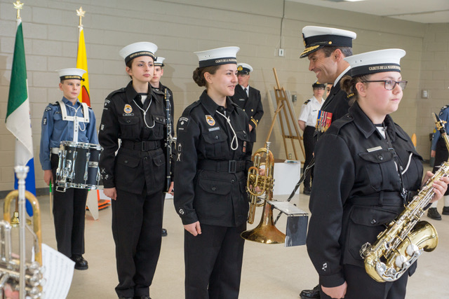 «Ce sont nos leaders de demain» - Commodore Simon Page - L’Hebdo Journal
