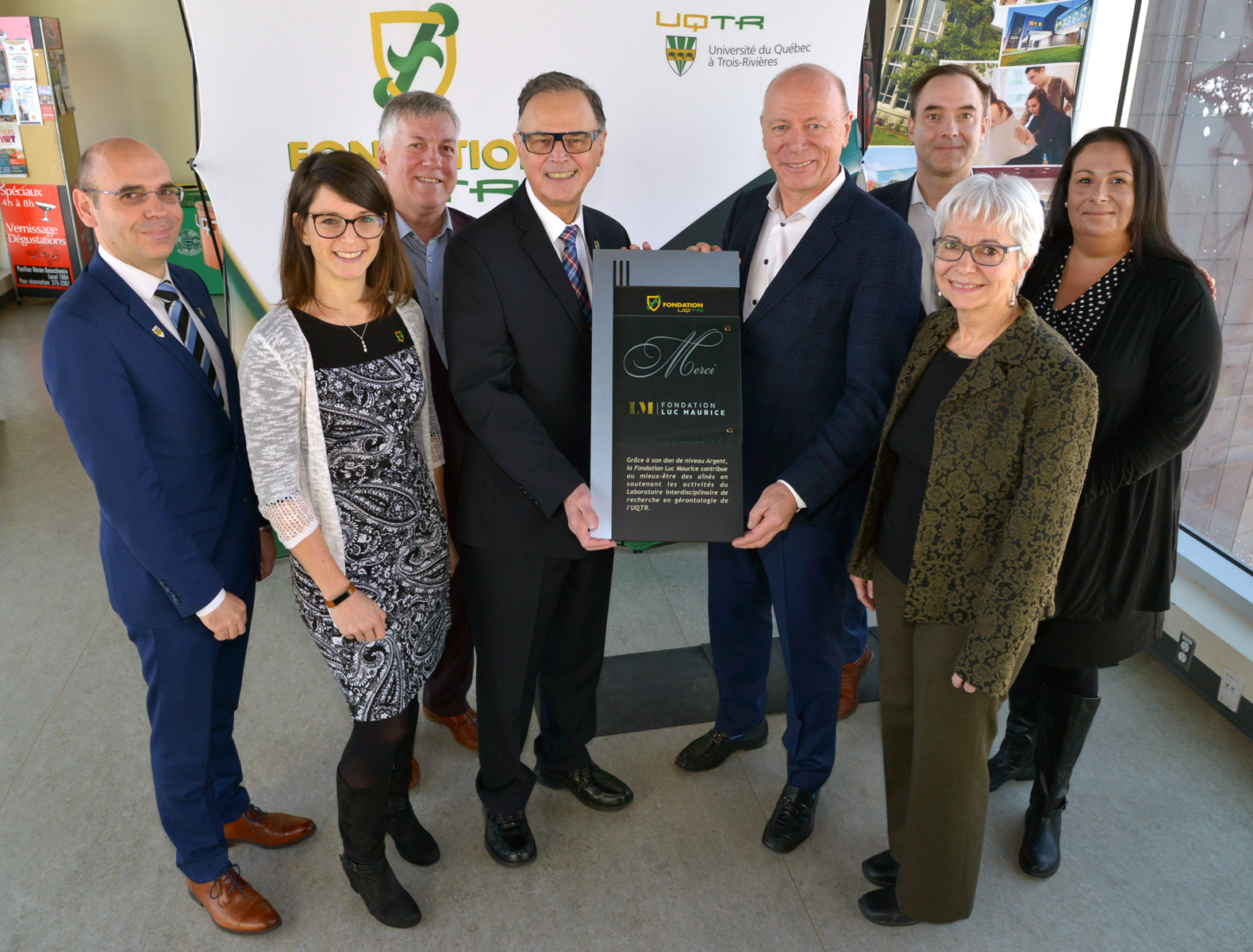 L’UQTR reçoit 160 000$ gracieuseté de la Fondation Luc Maurice - L ...