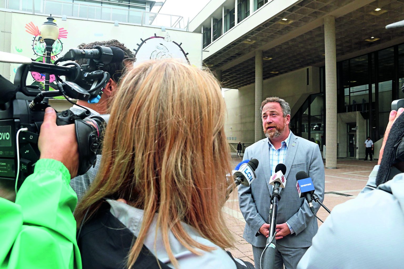 Jean Lamarche lance sa campagne - L’Hebdo Journal