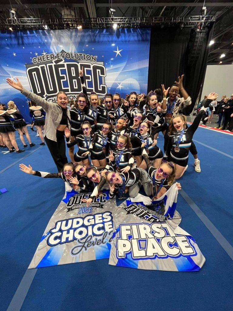 6 autres premières places pour le Club sportif de cheerleading TR Cheer ...