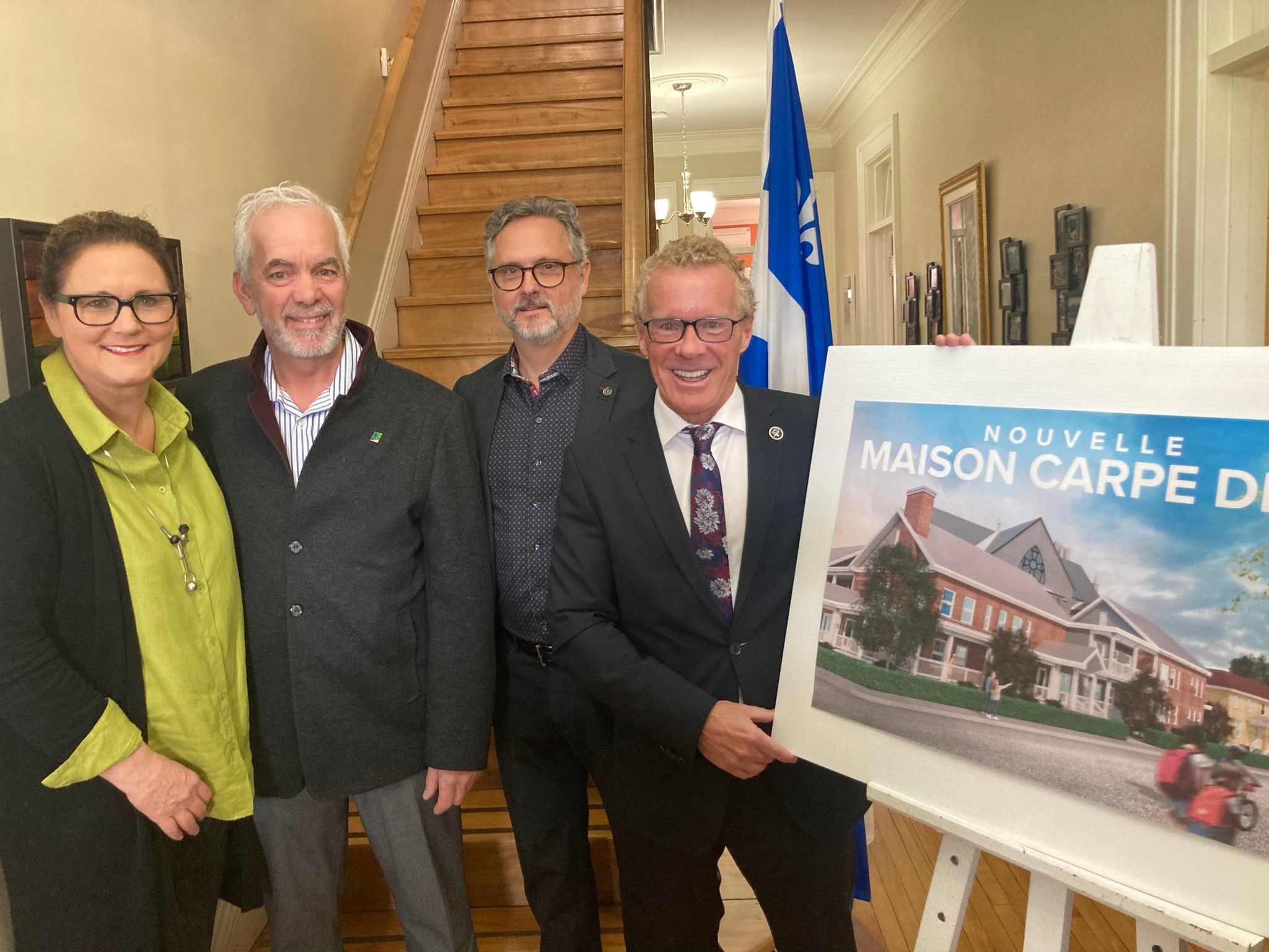 Nouvelle maison Carpe Diem: Début de la construction - L’Hebdo Journal