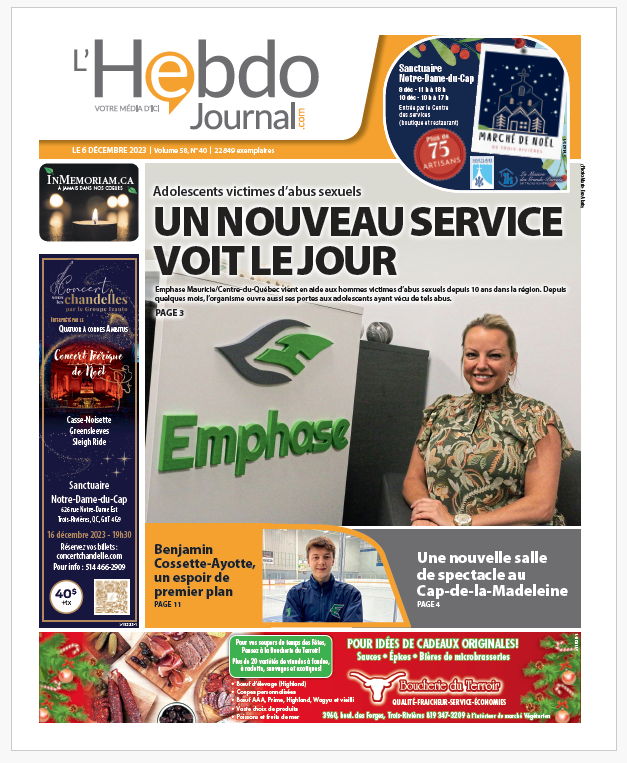 6 décembre 2023 - L’Hebdo Journal